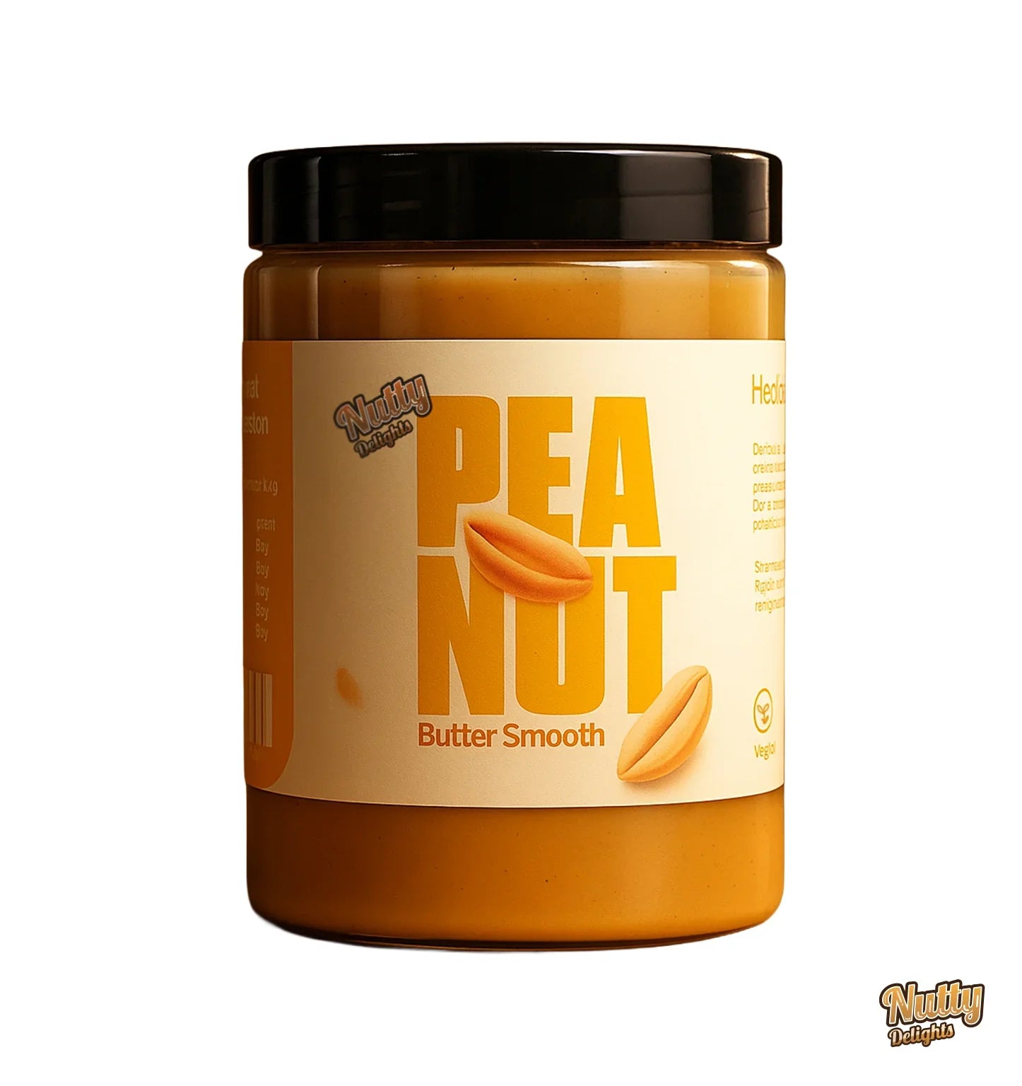Buy Peanut Smooth Butter – 1kg Jar | 100% Natural | IRL, UK, EU – Nutty ...